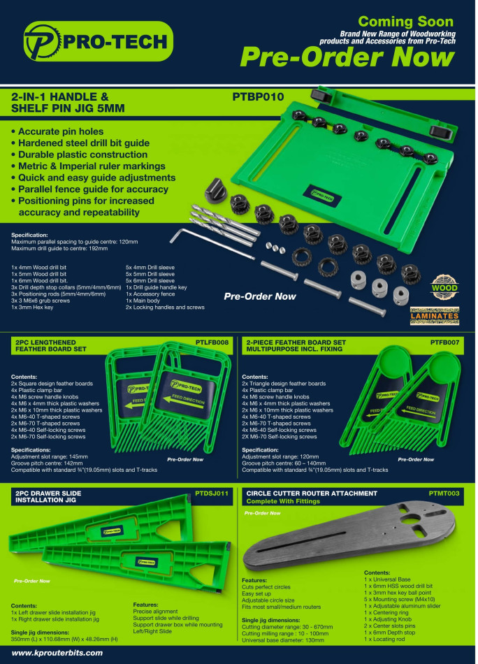 New Product Leaflets and Brochures