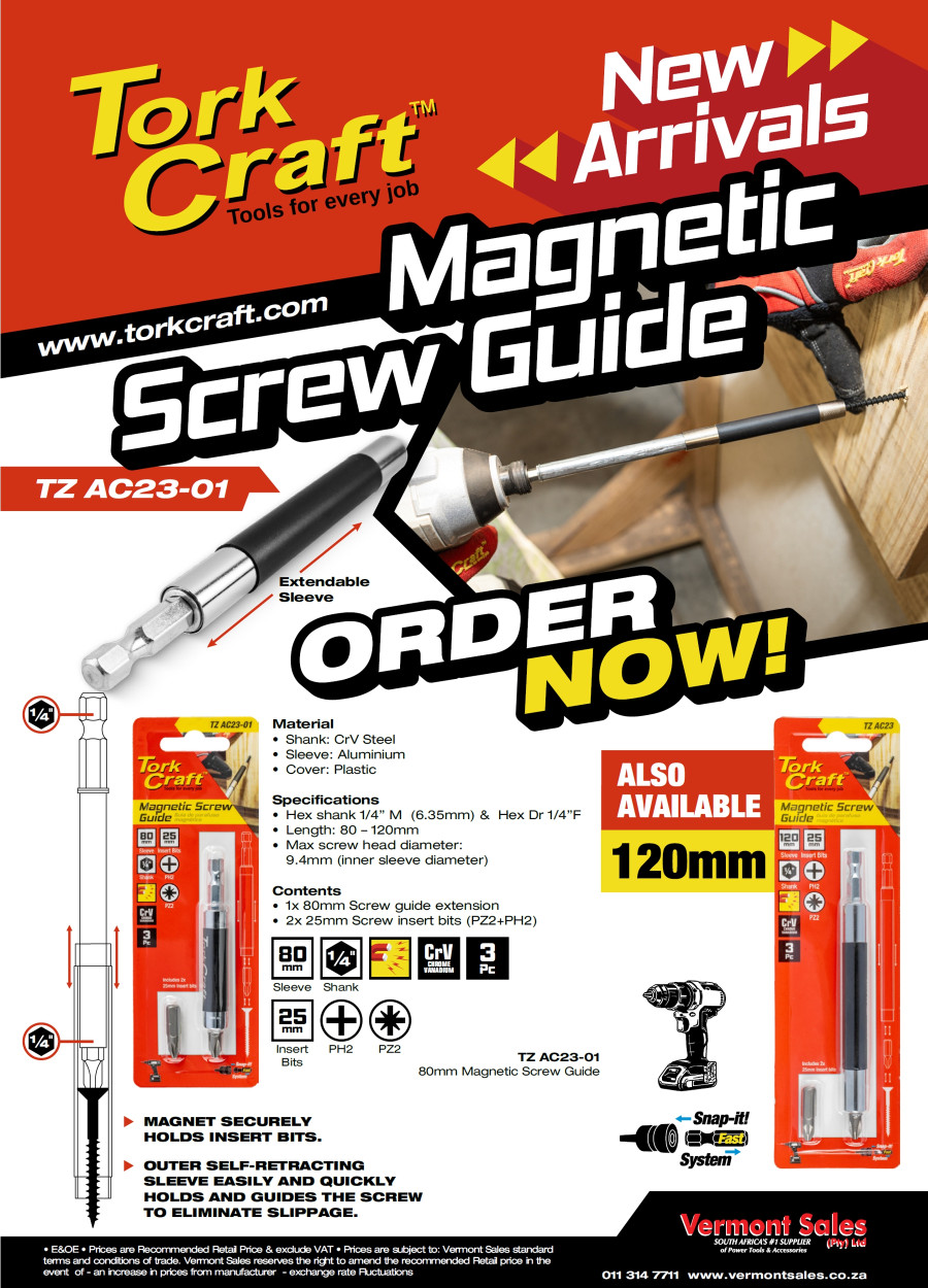 Tork Craft Magnetic Screw Guide