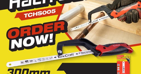 Tork Craft One Handed Aluminium Hack Saw