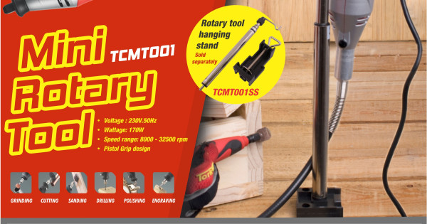 Tork Craft TCMT001 Mini rotary tool