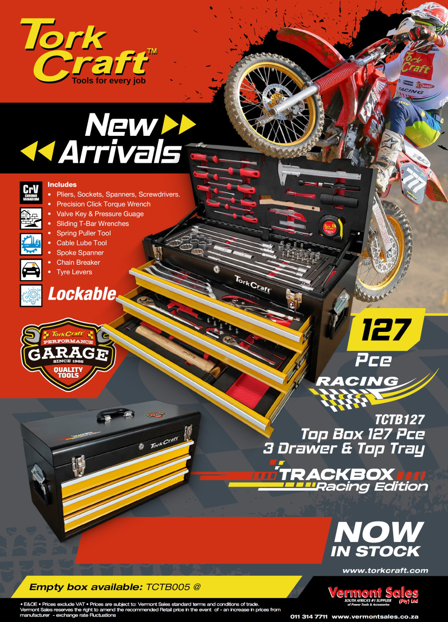 Tork Craft TRACKBOX Racing Edition