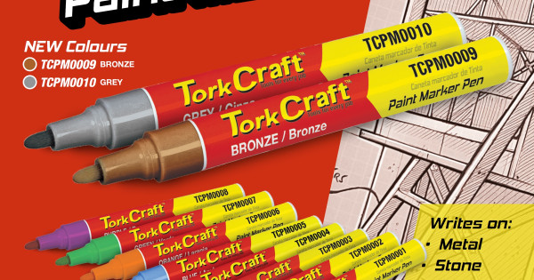 Tork Craft new paint markers