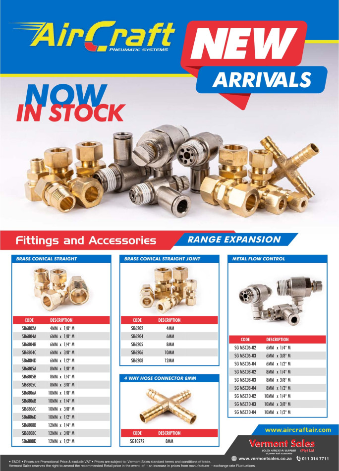 New Product Leaflets and Brochures