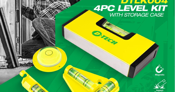 D-TECH spirit level kit