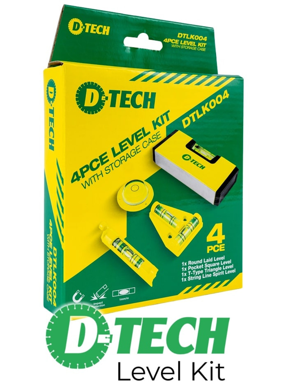 D-TECH INTRODUCES NEW CHALK LINE & LEVEL KIT