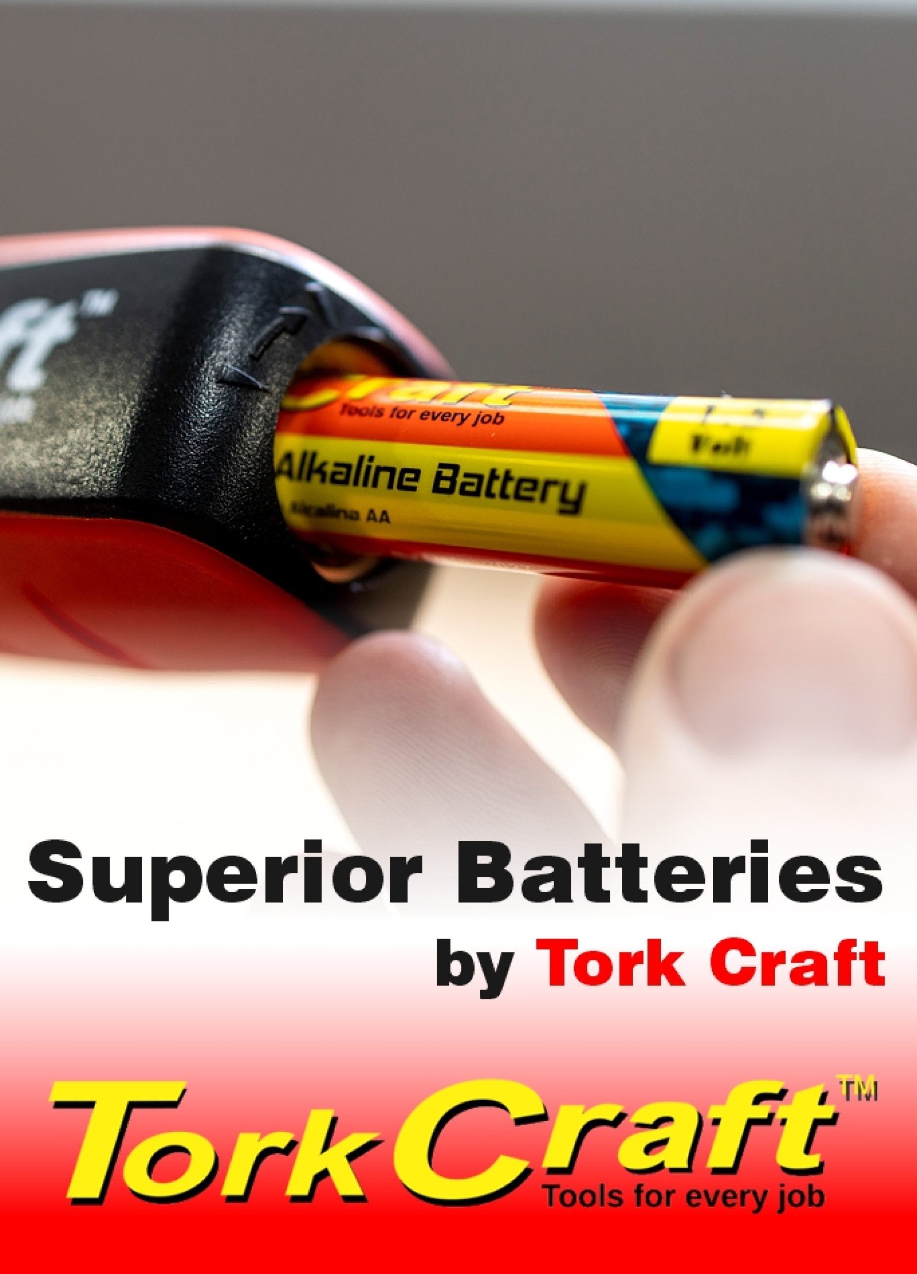 Tork Craft's high-quality AA and AAA batteries now offer even better value.