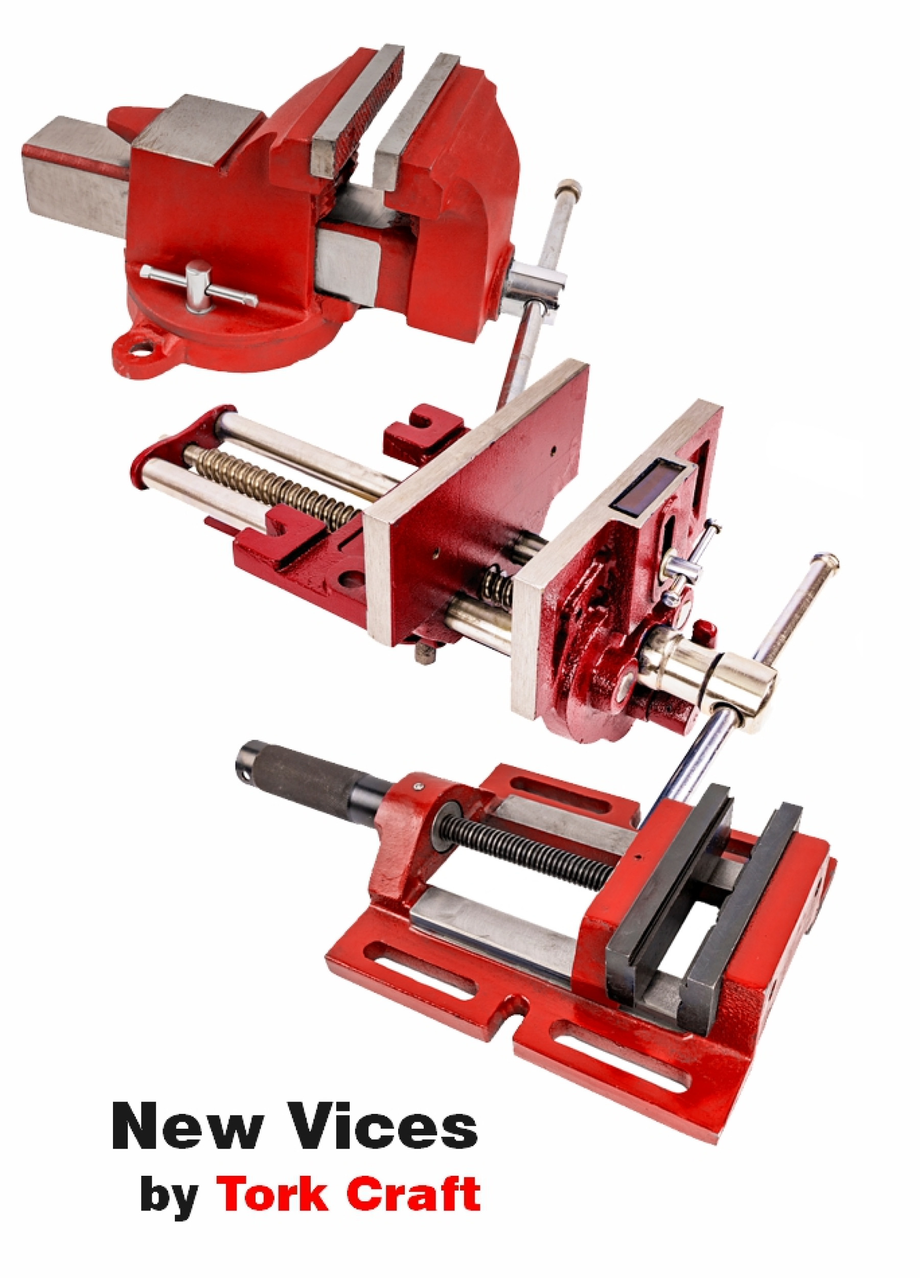 A new range of top quality bench vices from Tork Craft