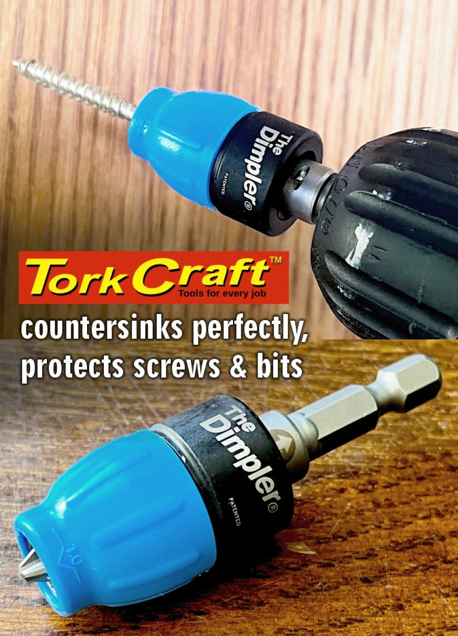 TORK CRAFT DIMPLER DRIVES SCREWS LIKE A PRO