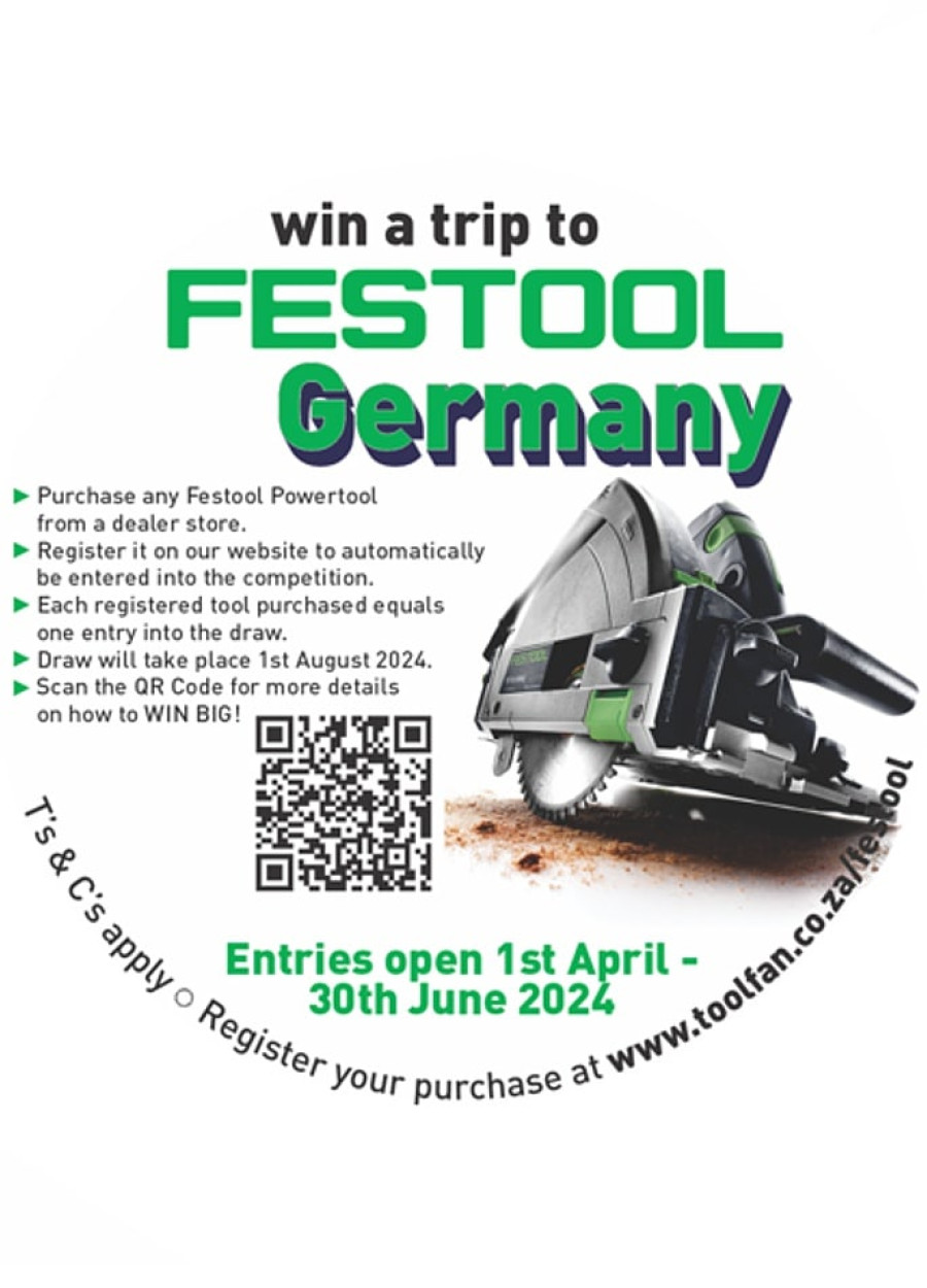 WIN A TRIP TO FESTOOL WOODWORKER HEAVEN