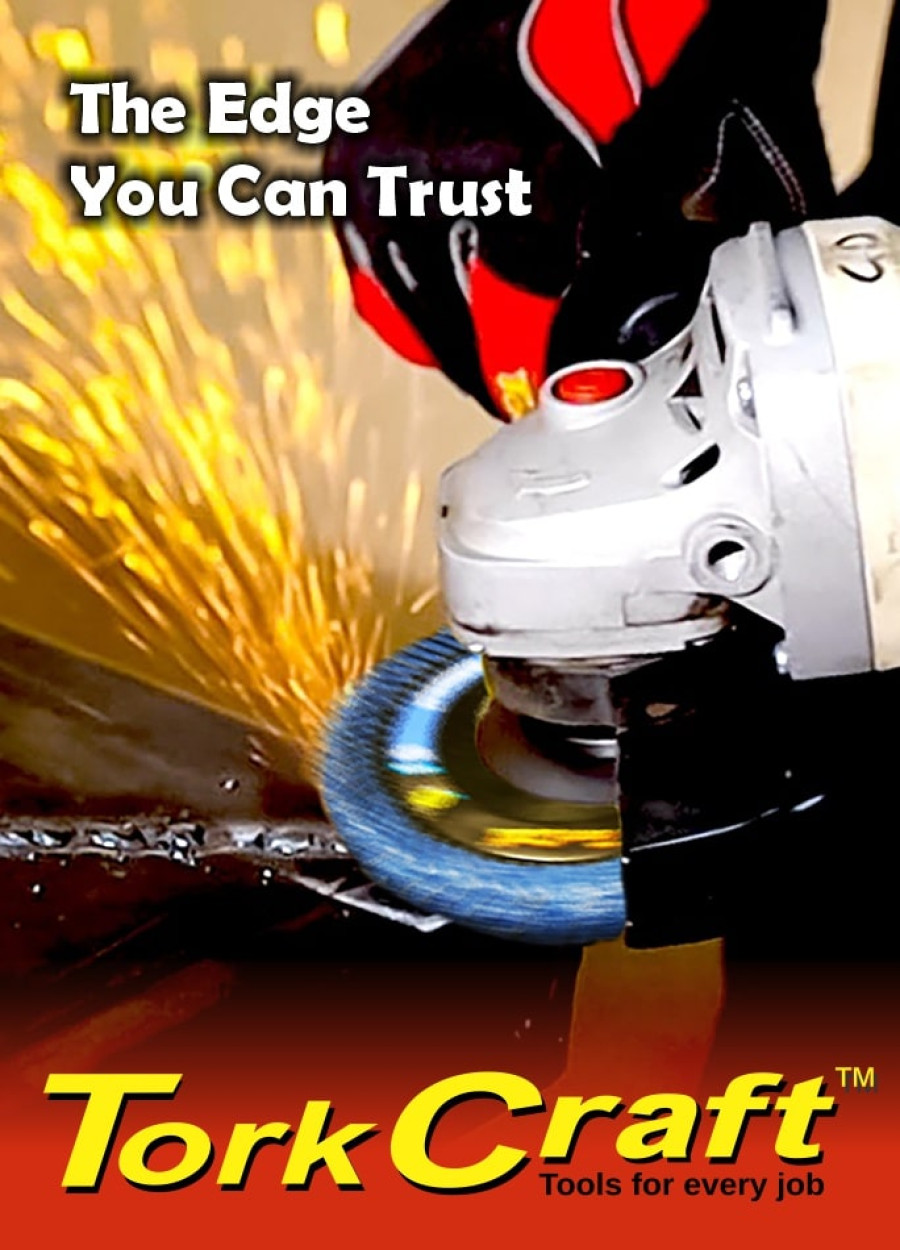 TORK CRAFT ROUNDED FLAP DISCS GRIND BETTER