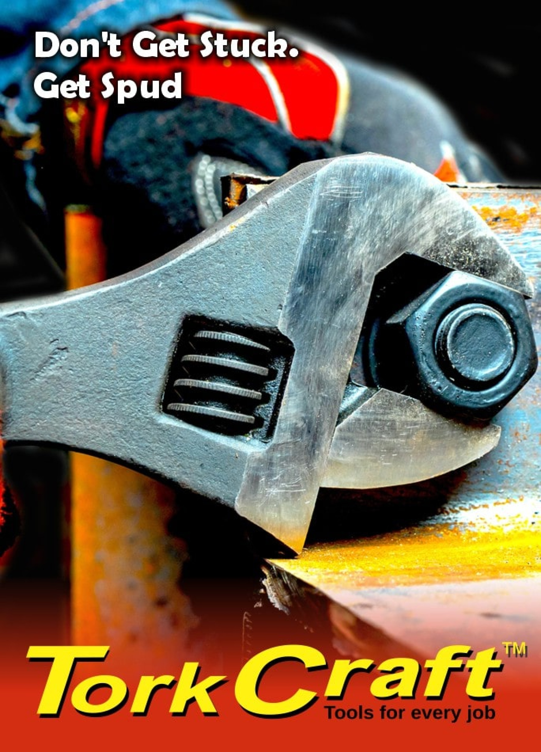 TORK CRAFT SPUD WRENCH READY TO PLUMB