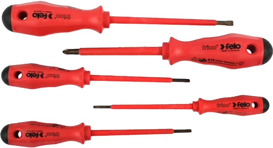 FELO 513 S/DRIVER SET 5PC FRICO INSULATED VDE SL/PZ – Go Green Store